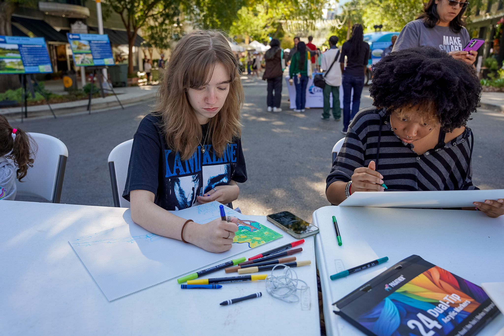 Students help bring Finlay Park to life through art - Who's On The Move