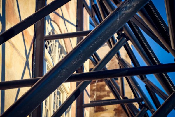 Restoration of Union Pier’s historic Bennett Rice Mill façade complete ...