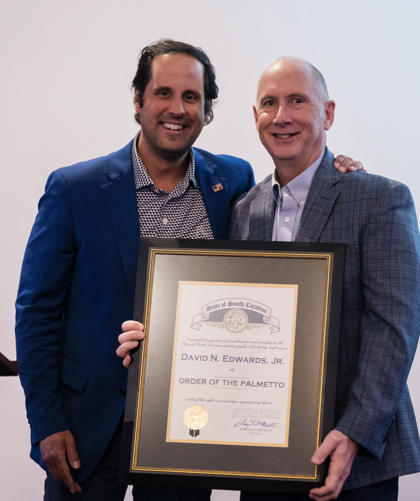 GSP President and CEO Dave Edwards awarded Order of the Palmetto - Who ...