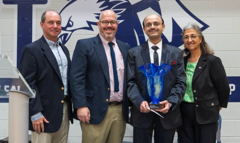 GSSM honors Dr. Sachin Rustgi with 2025 Randall M. LaCross ...