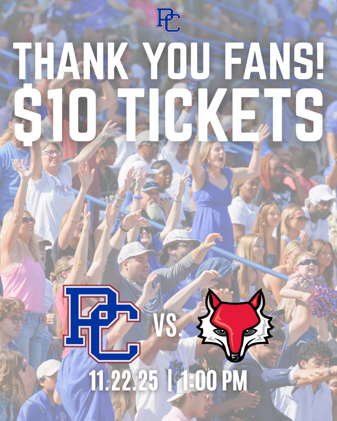 Blue Hose Offering $10 Tickets for Final Home Game This Saturday - Who ...