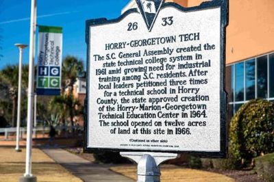 Historical marker unveiled to honor the legacy of Horry-Georgetown Technical College - Who's On ...