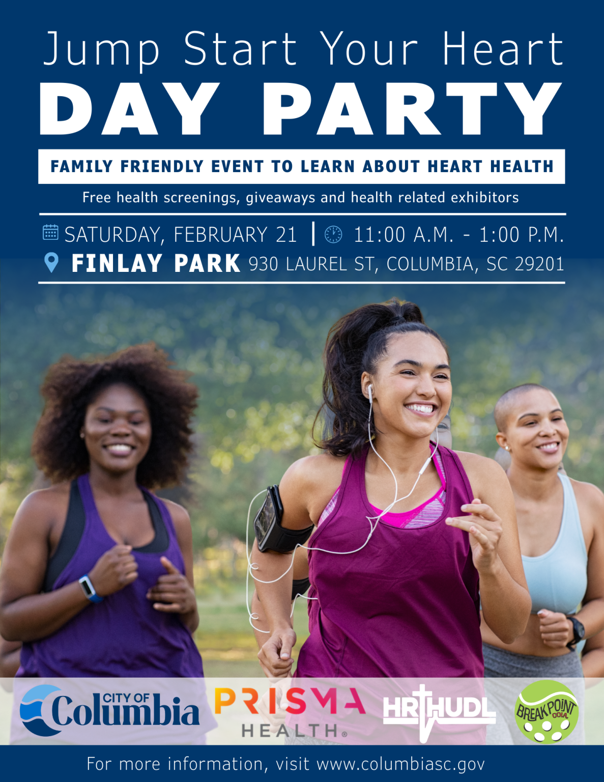 The City of Columbia will hold its third annual “Jump Start Your Heart ...