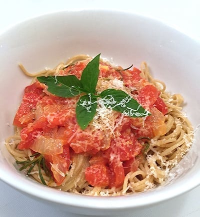 Rosemary Pomodoro Pasta - Who's On The Move